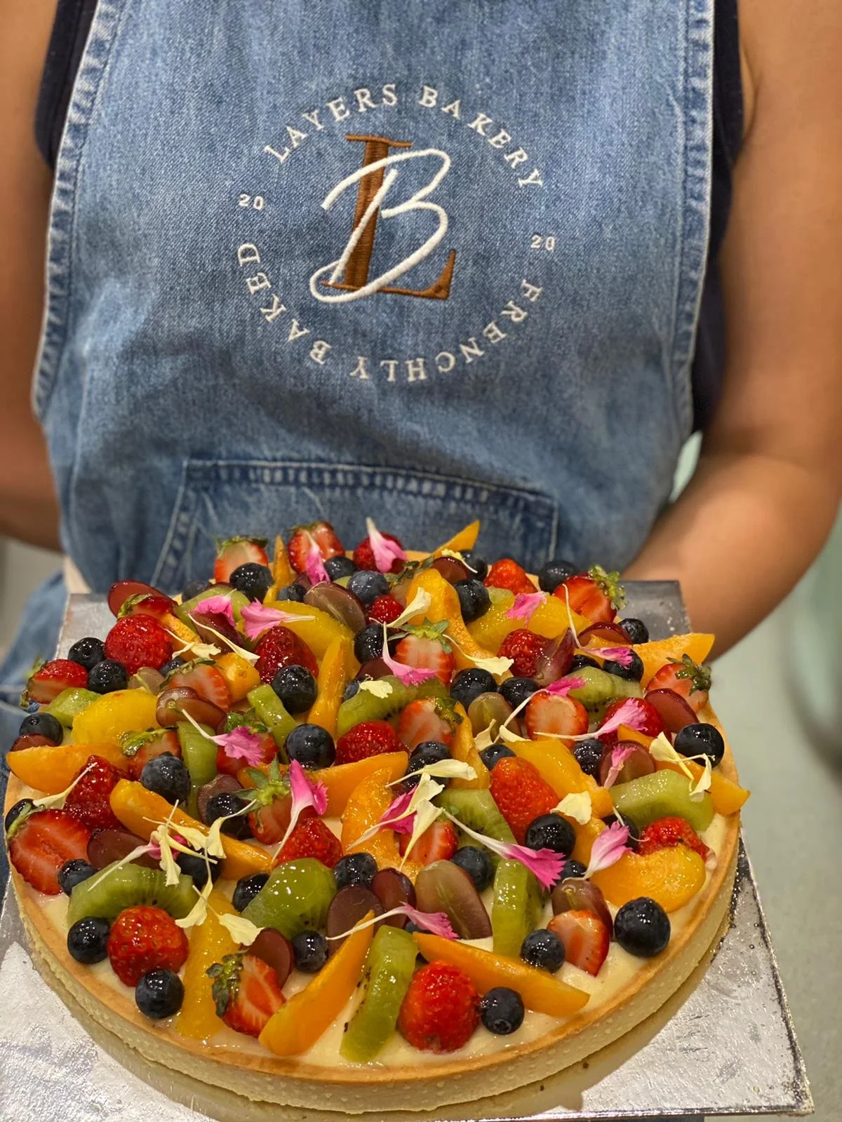 Seasonal Fruit Tart — Layers Bakery