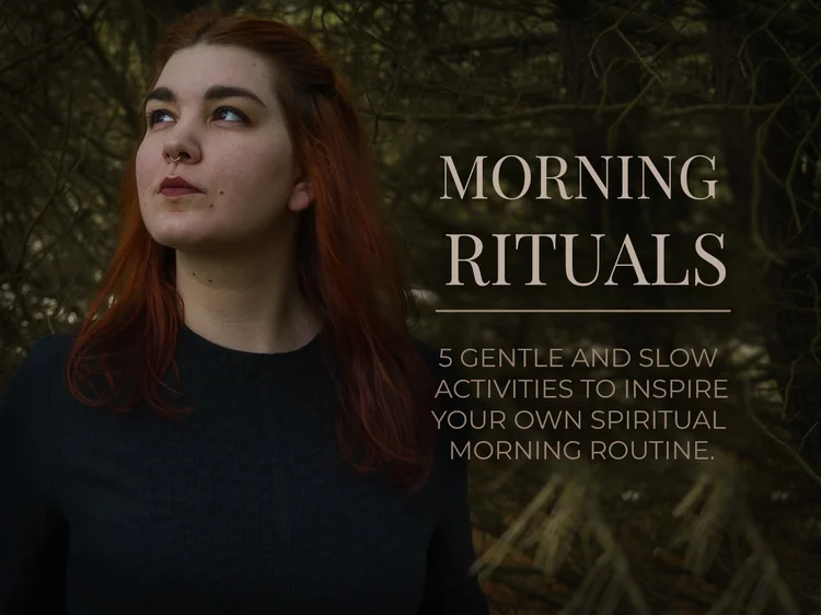 MUSINGS: 5 Gentle Pagan Morning Rituals — Johanna Polle - Fine Pagan Art