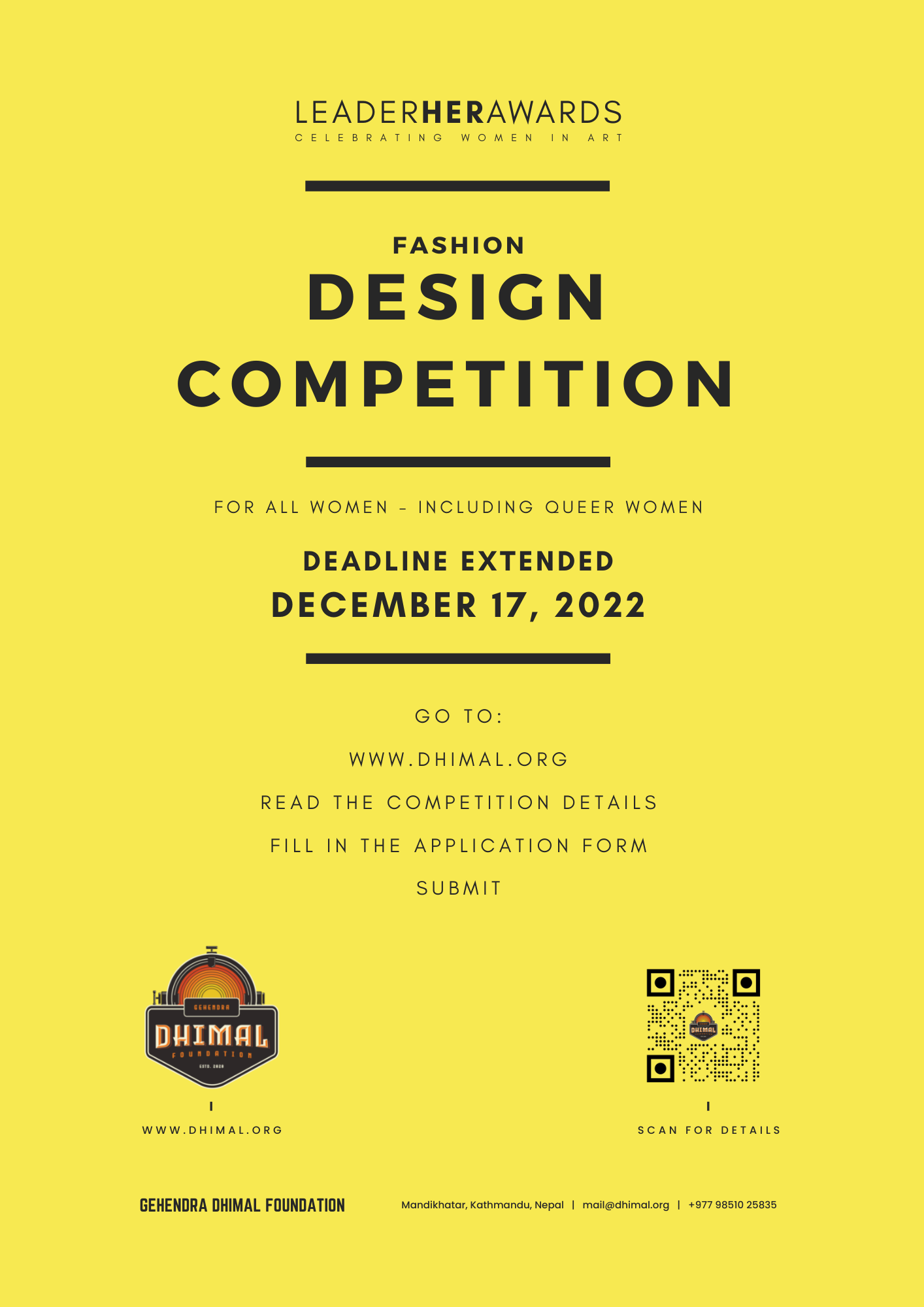 Design Competition - Unleashing Creativity | Gehendra Dhimal Foundation ...