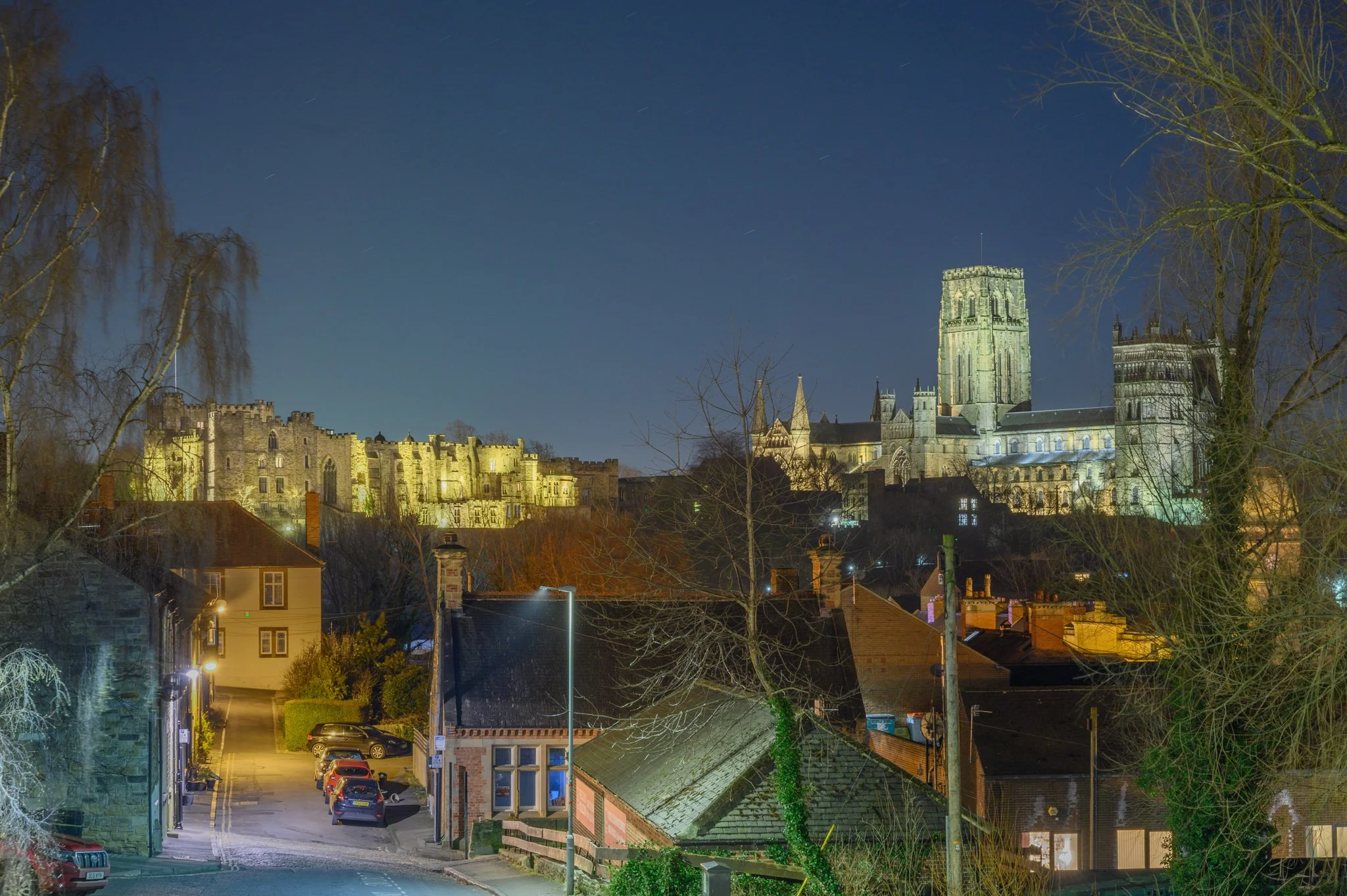 Durham Cathedral At Night
