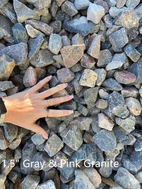 Pink Granite Landscape Rock