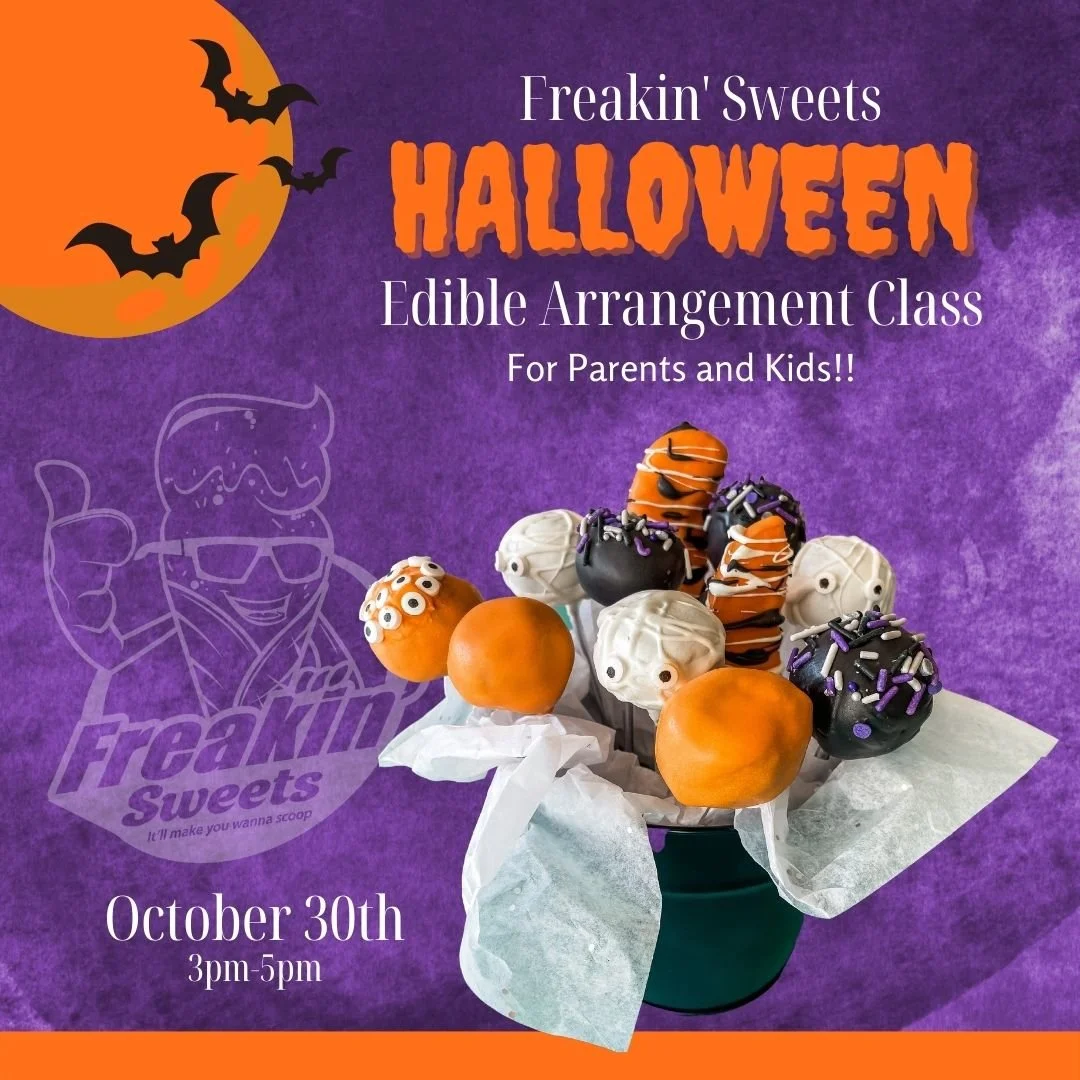 Halloween Edible Arrangement Class — Freakin' Sweets