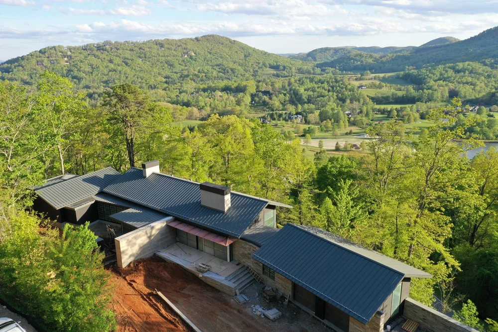 Raven Cliff Knoll - Harding Huebner Architects Work - Asheville NC ...