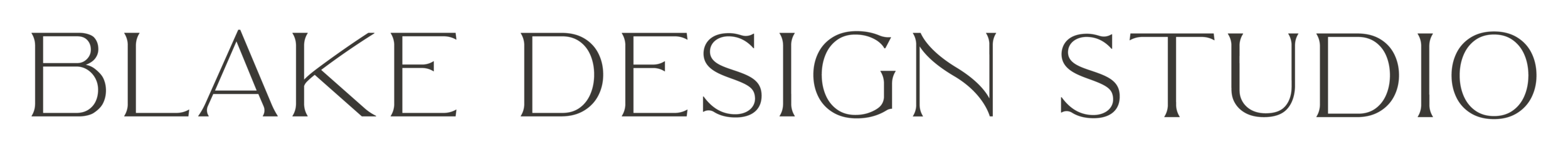 Blake Design Studio – Orange County Graphic Designer