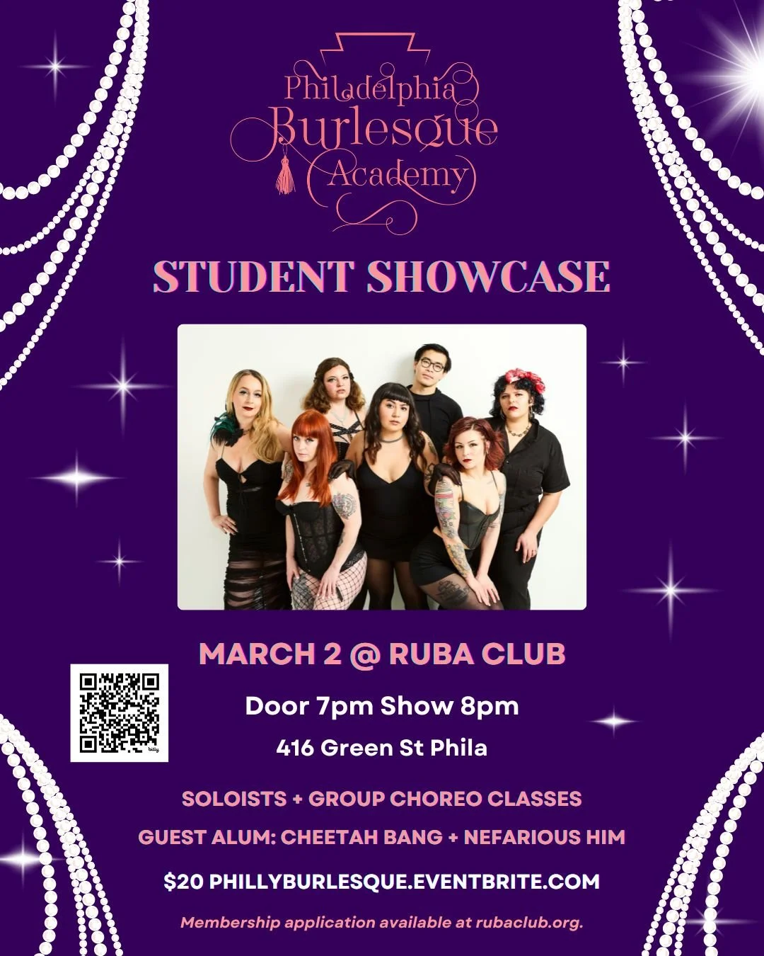 Burlesque Student Showcase — Philadelphia Burlesque Academy