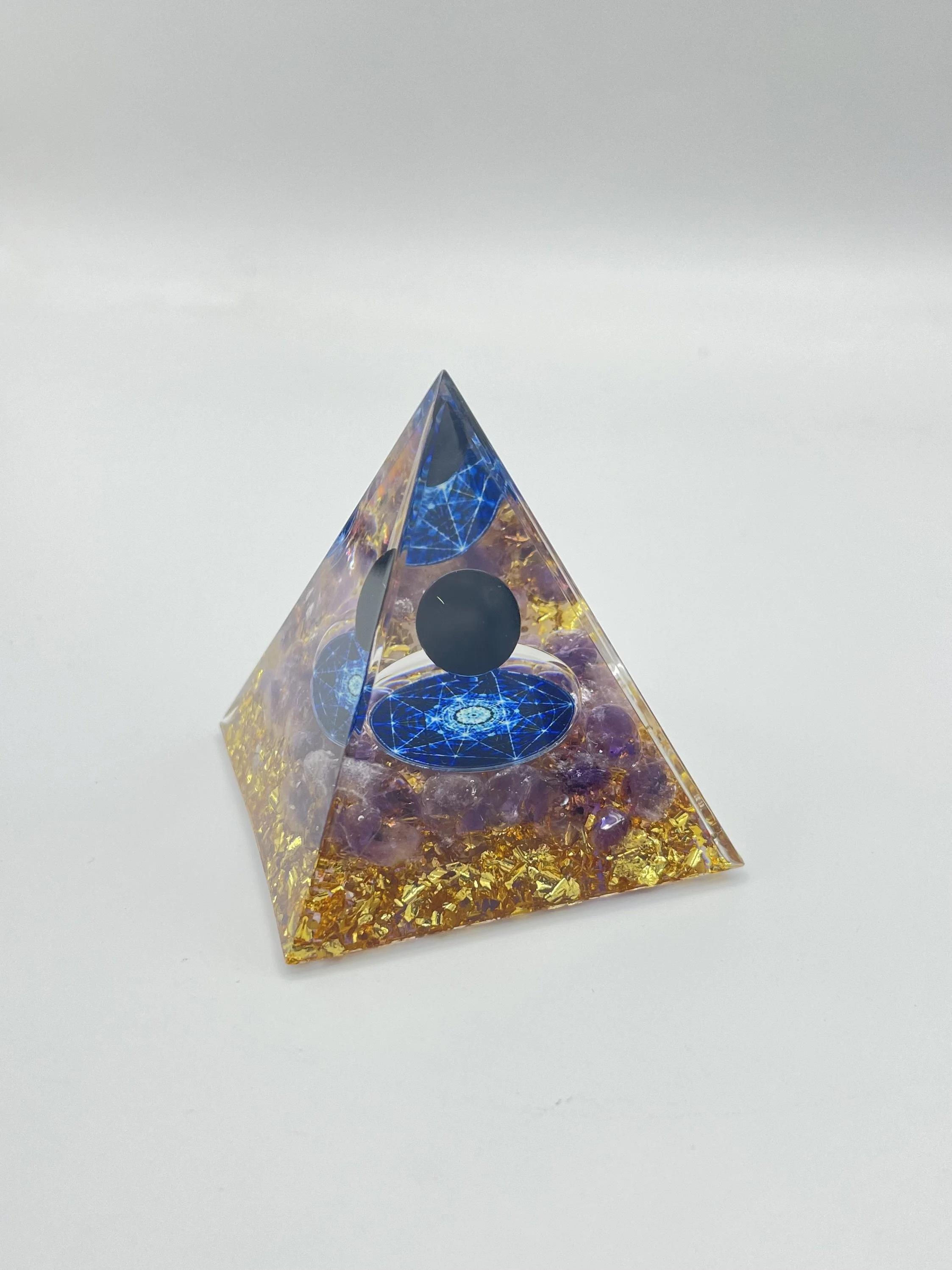 Orgonite Crystal Pyramid Stone* — Creations By Erma
