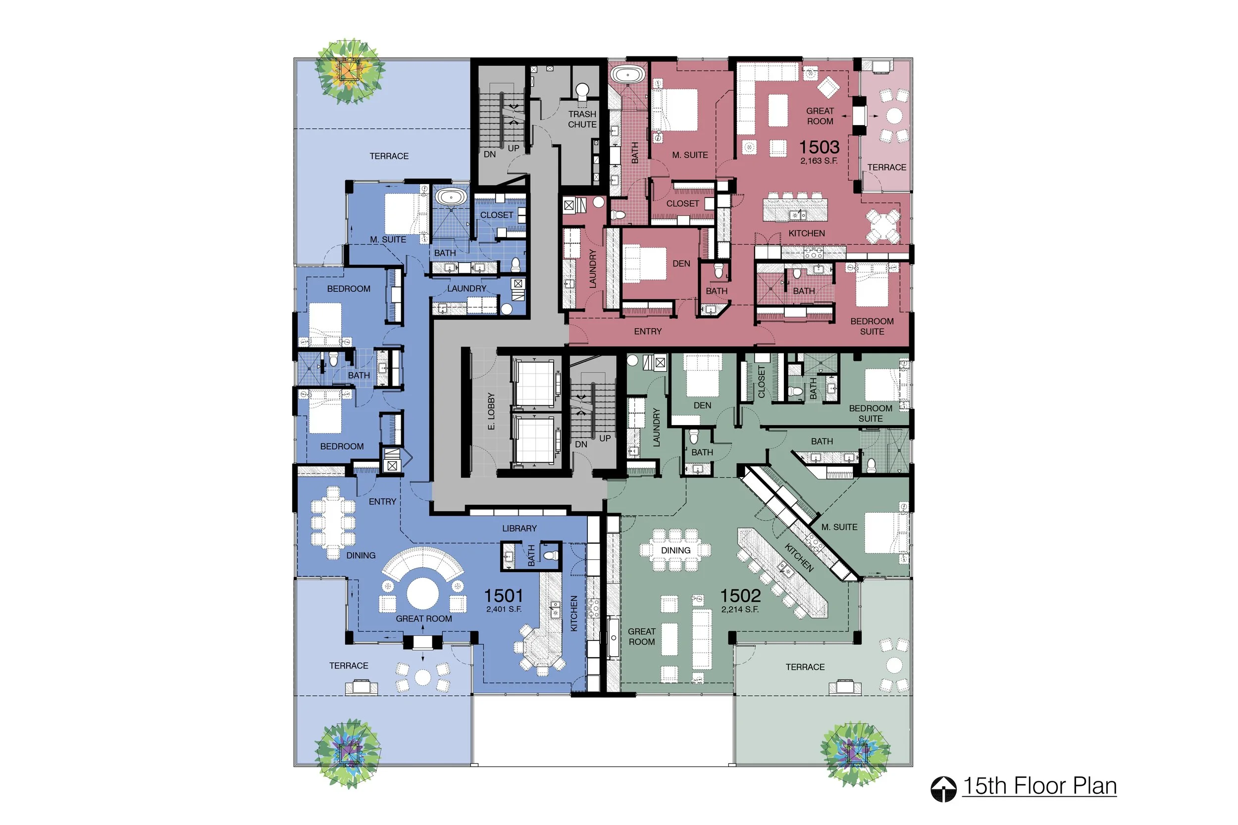 Executive Suite Floor Plans