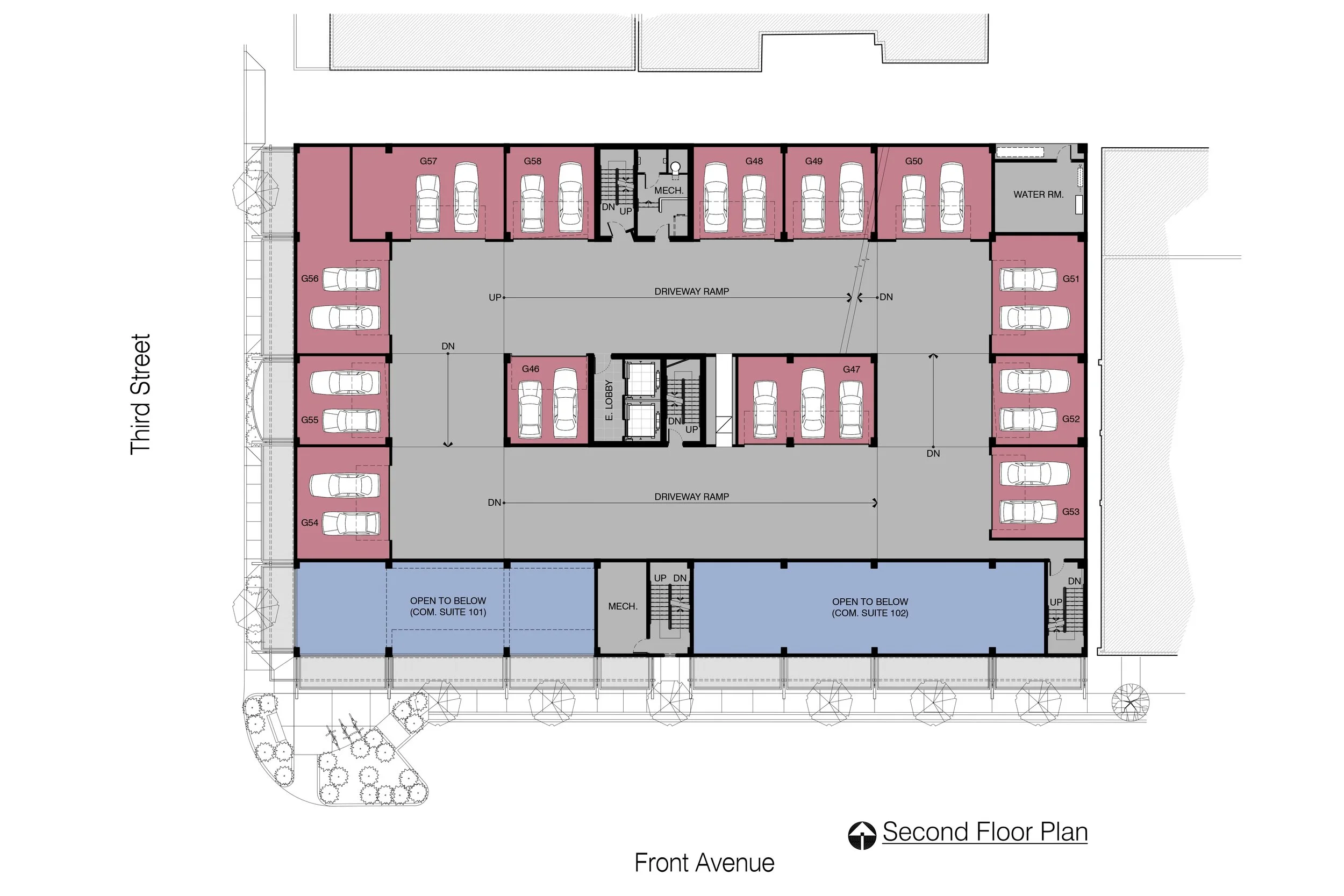 Parking Layout — The Thomas George
