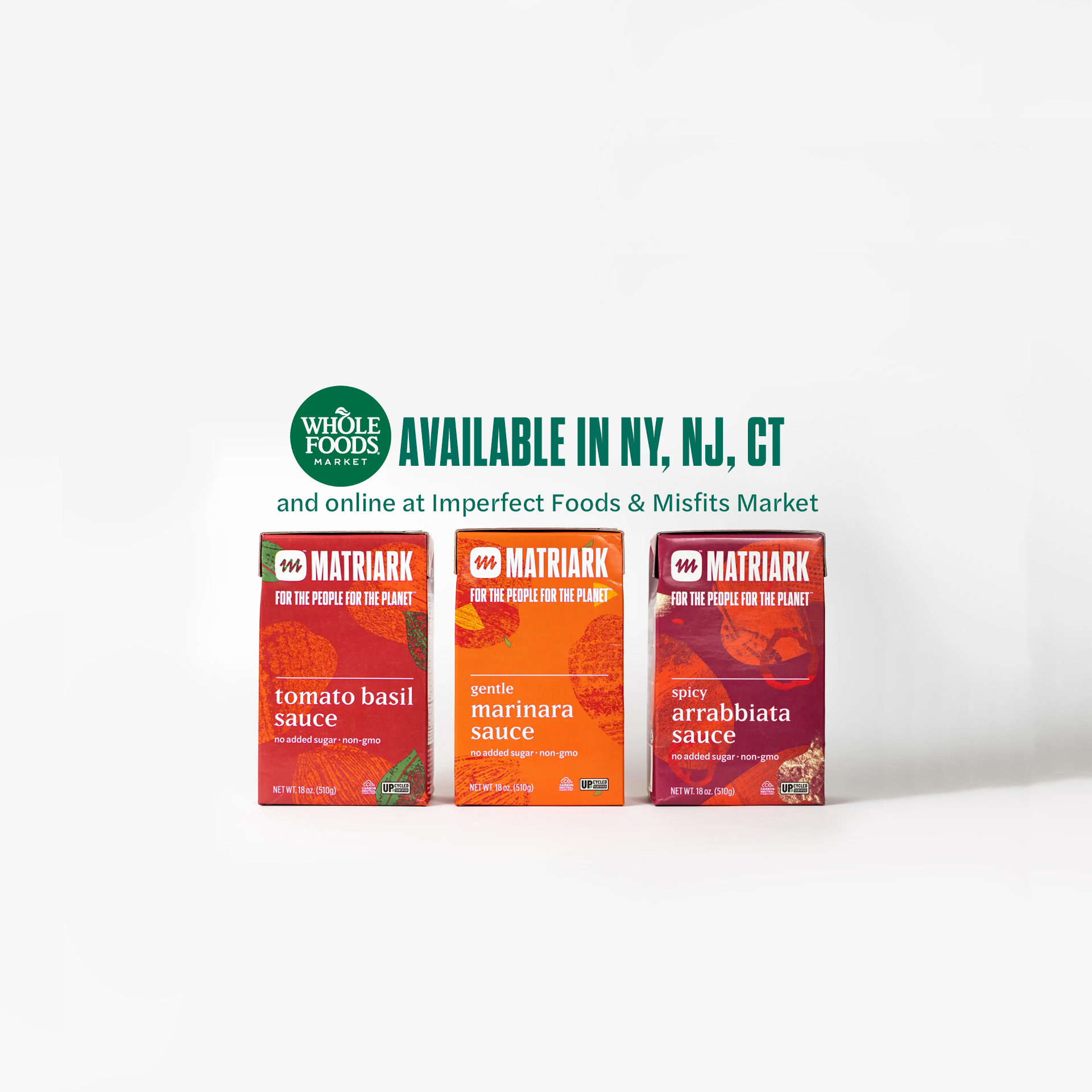 Delicious Upcycled Pasta Sauces — Matriark Foods