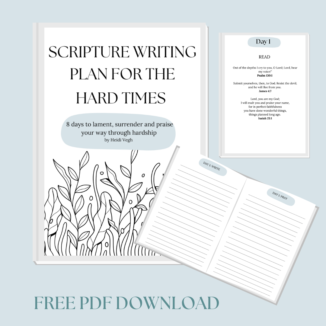 Scripture Writing Plan — Christian Content Creator