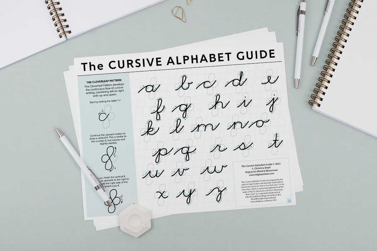 Cursive or the Keyboard – The Great Debate — Highpoint Mind & Movement ...