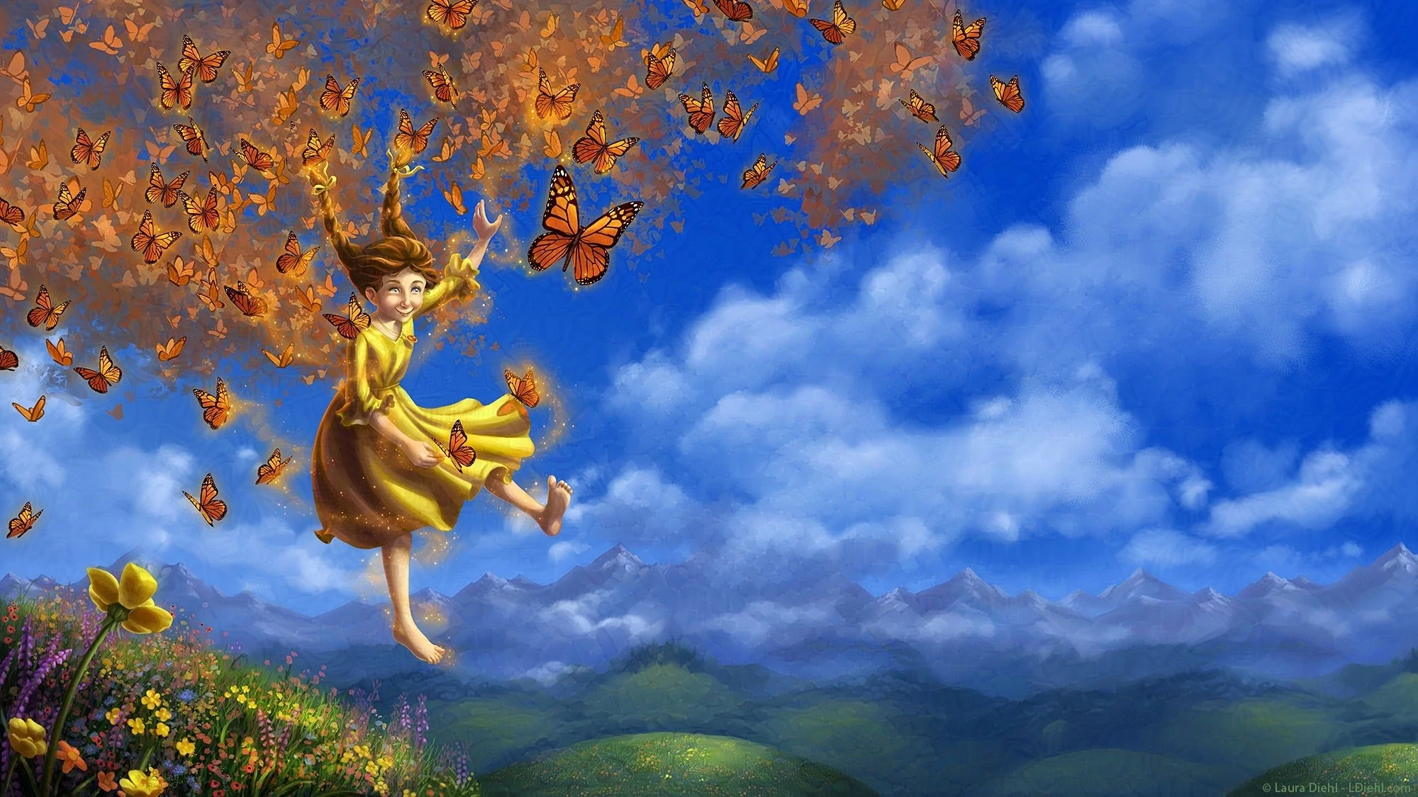 Butterfly Magic — Laura Diehl Art