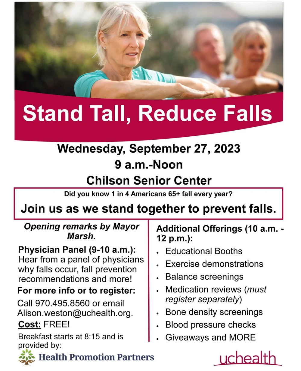 Stand Tall, Reduce Falls — Partnership For Age-Friendly Communities