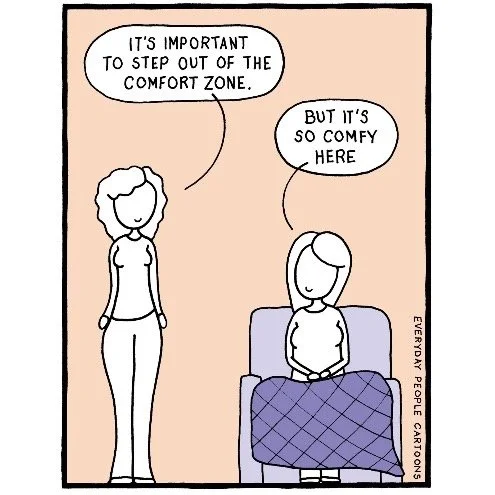 Stepping outside of our comfort zones — The Social Confidence Collective
