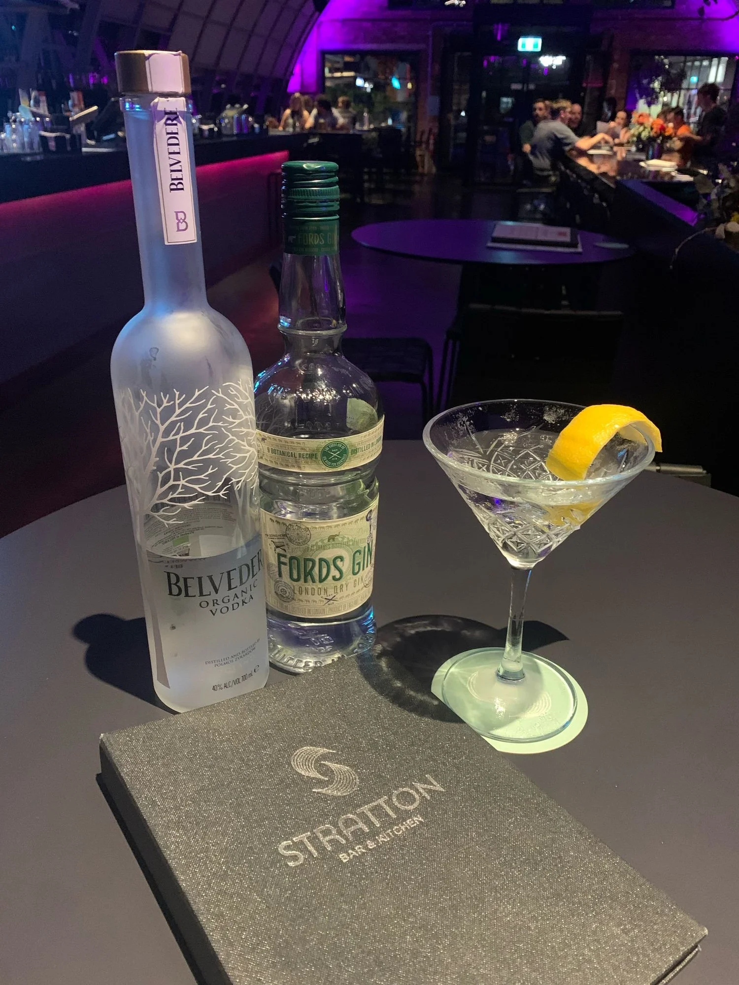 Martini Masterclass Stratton Bar Kitchen