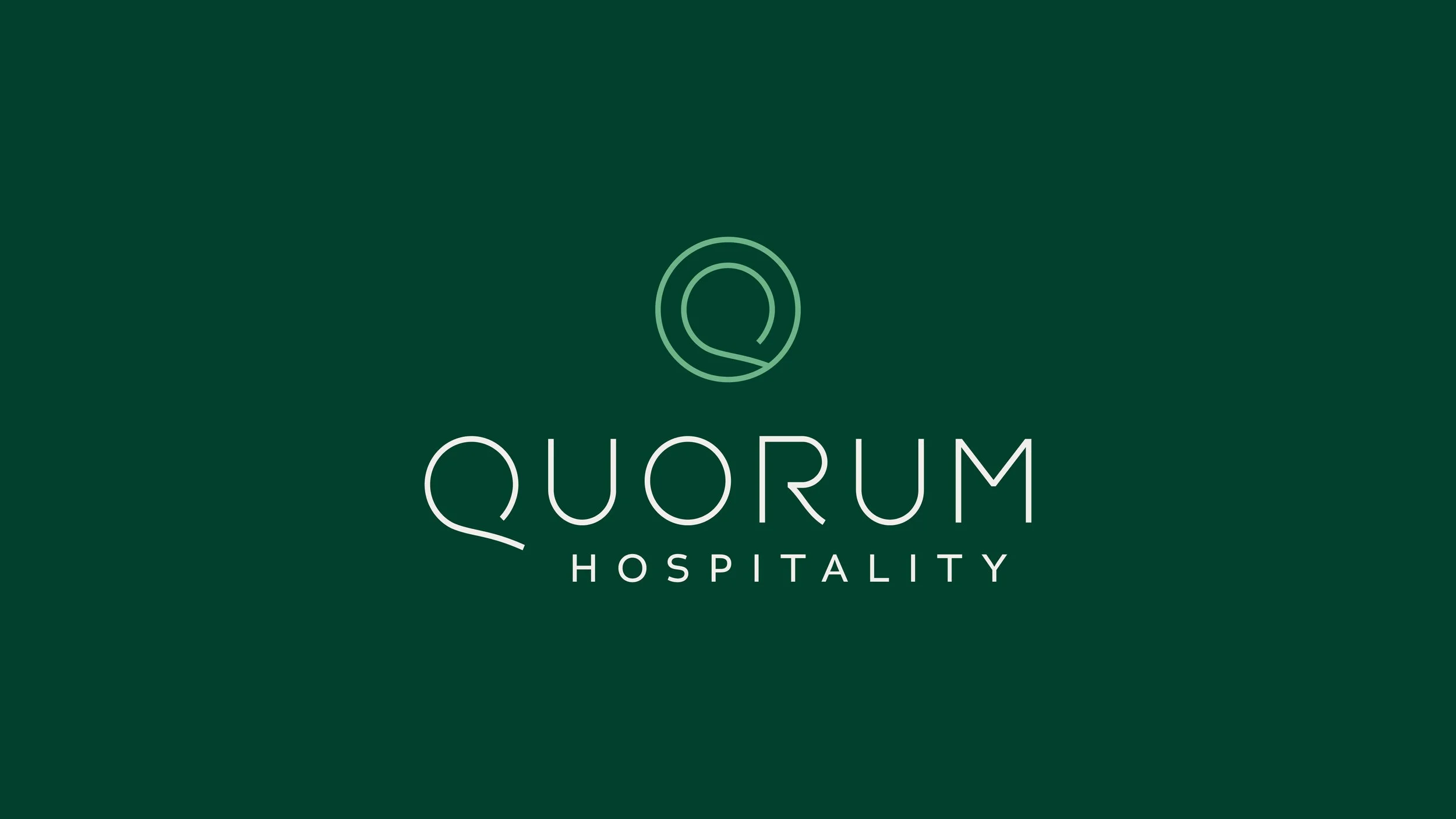 Quorum Hospitality | B2B Brand Strategy & Identity Refresh — CARBONATE