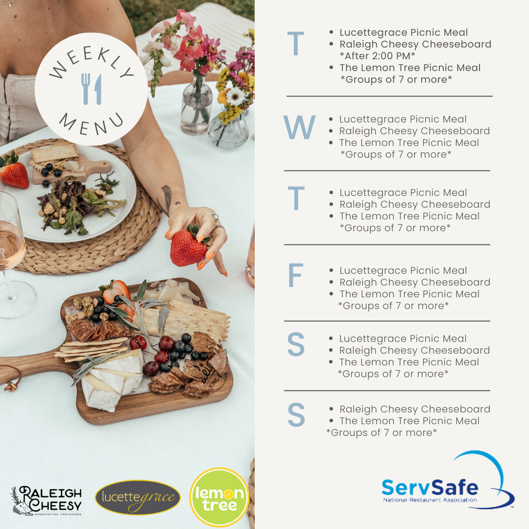 Picnic Menu — Raleigh Picnic Co.
