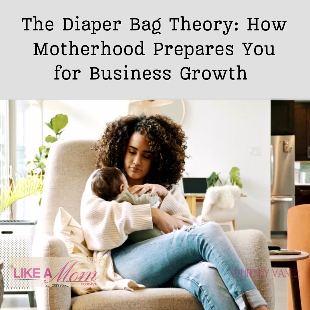 The Diaper Bag Theory: How Mom's Already Are Prepared To Run A Business ...