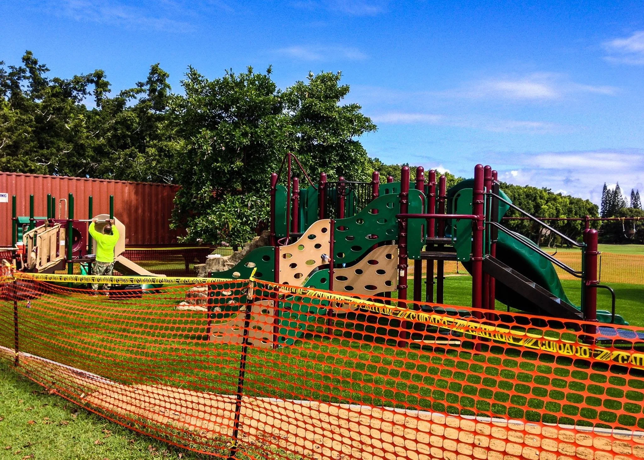 Revitalized Prince Albert Park Playground in Princeville