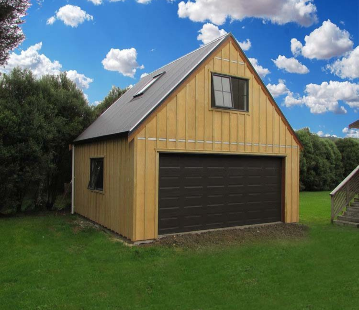 Loft Over Garage Loft Garage Classic Makarau — Loft Homes And