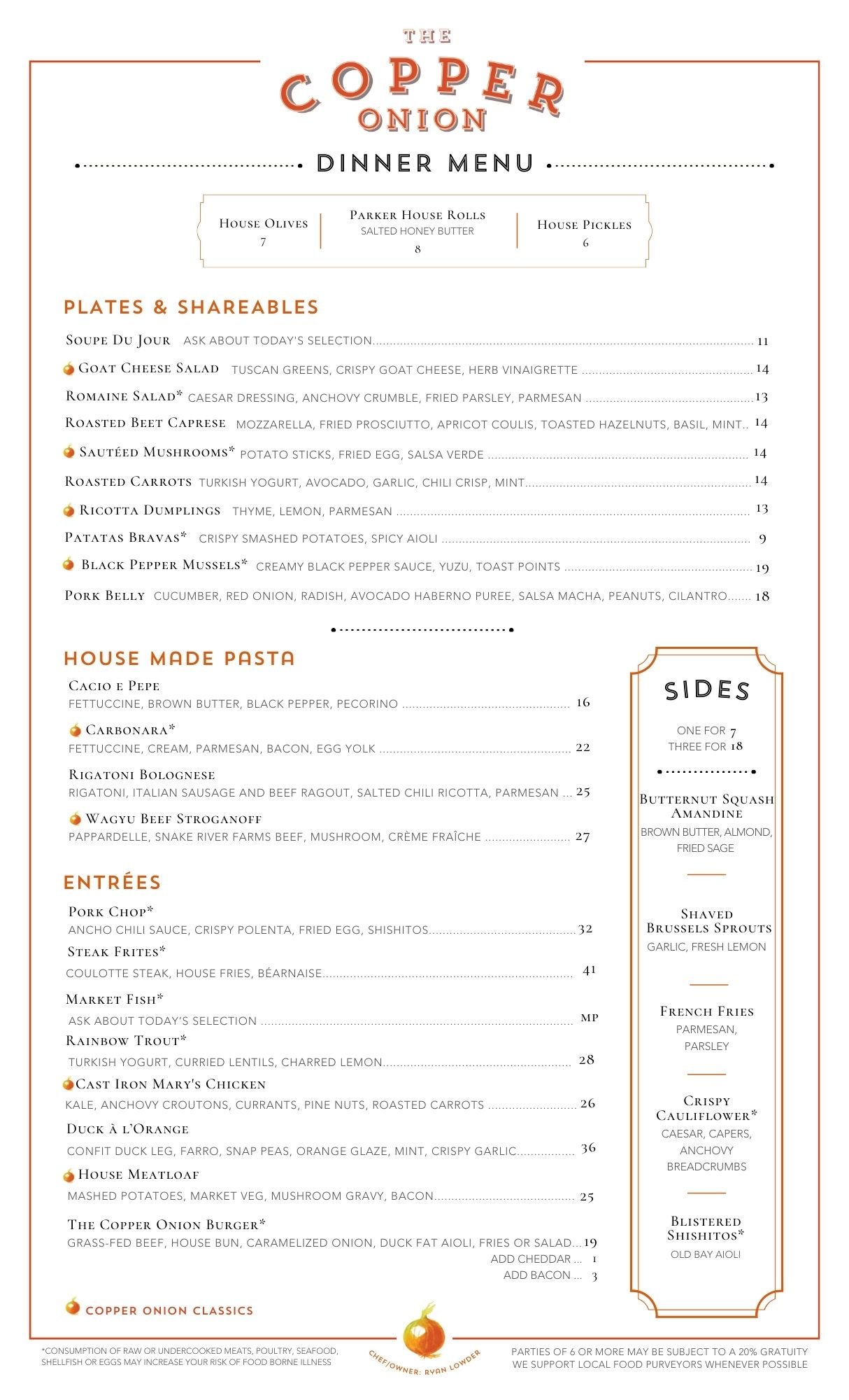 EAT — The Copper Onion