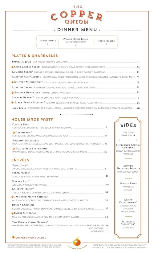 EAT — The Copper Onion