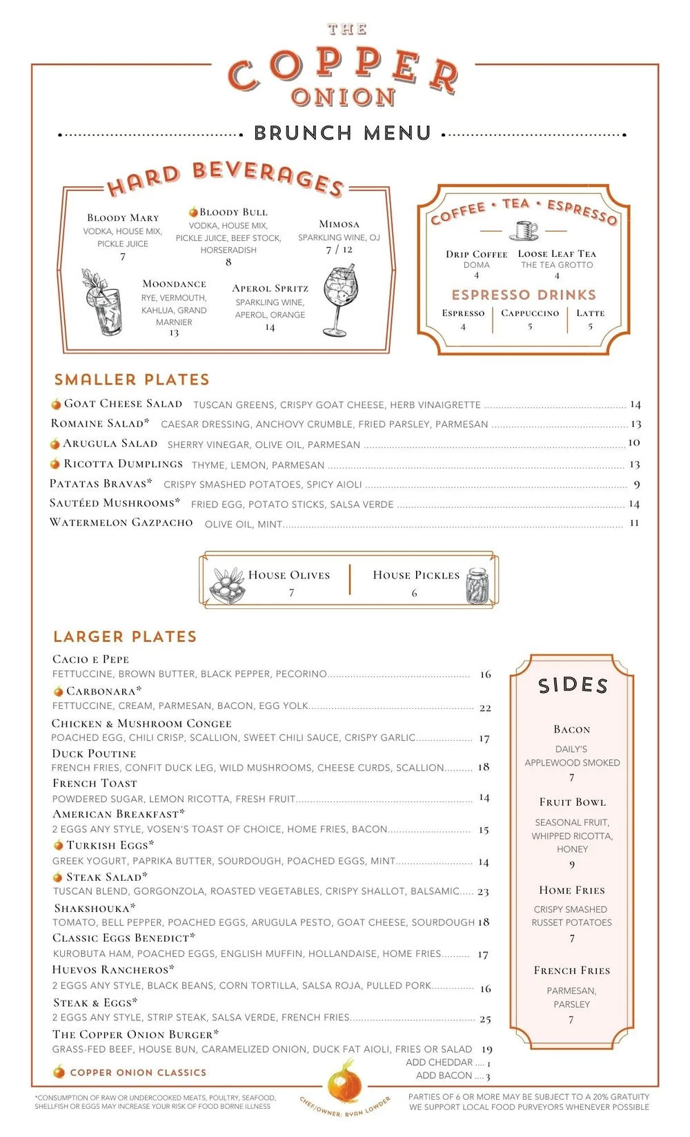 EAT — The Copper Onion