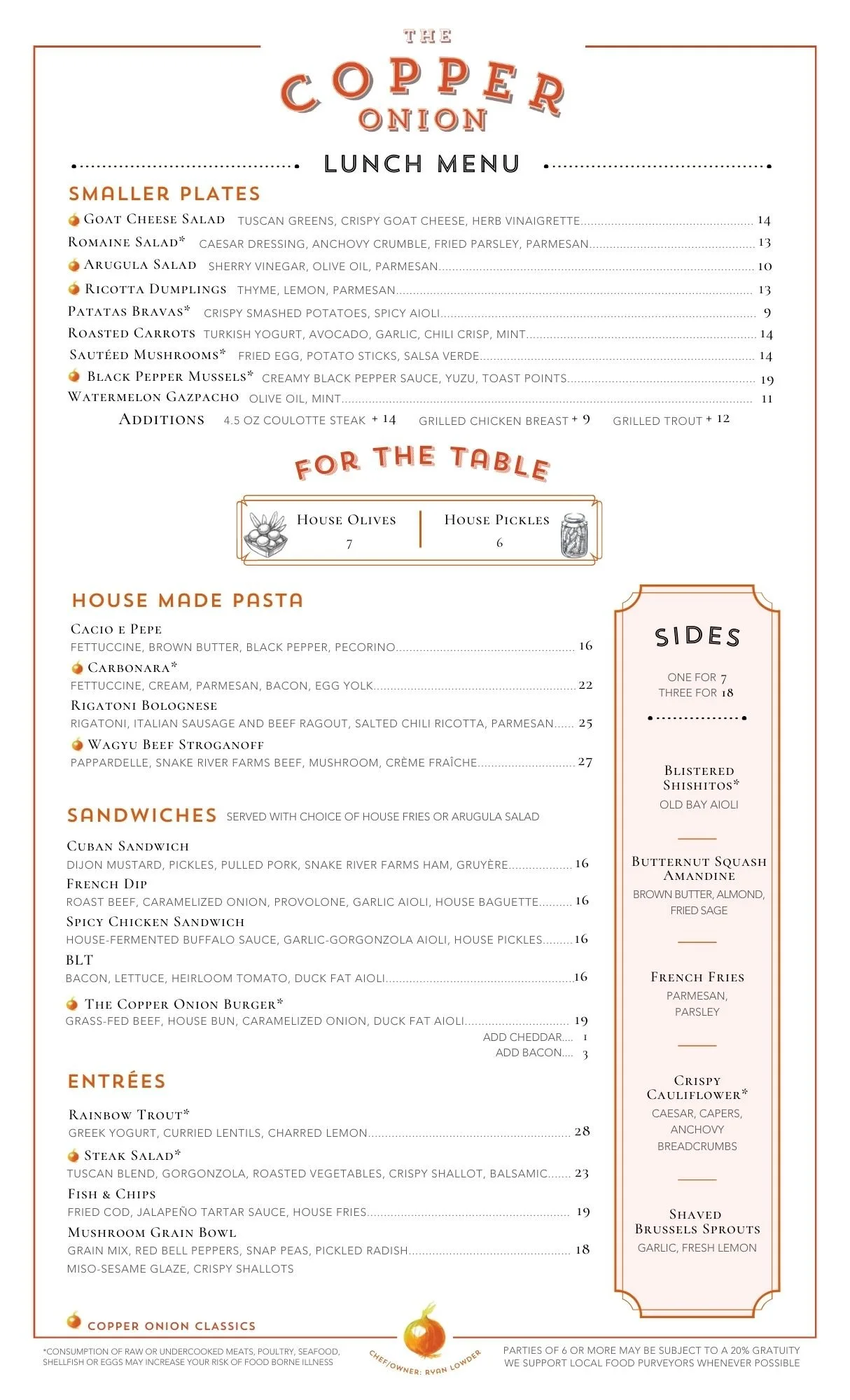 EAT — The Copper Onion