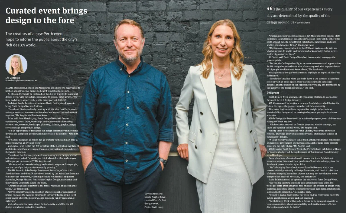 About 1 — Perth Design Week