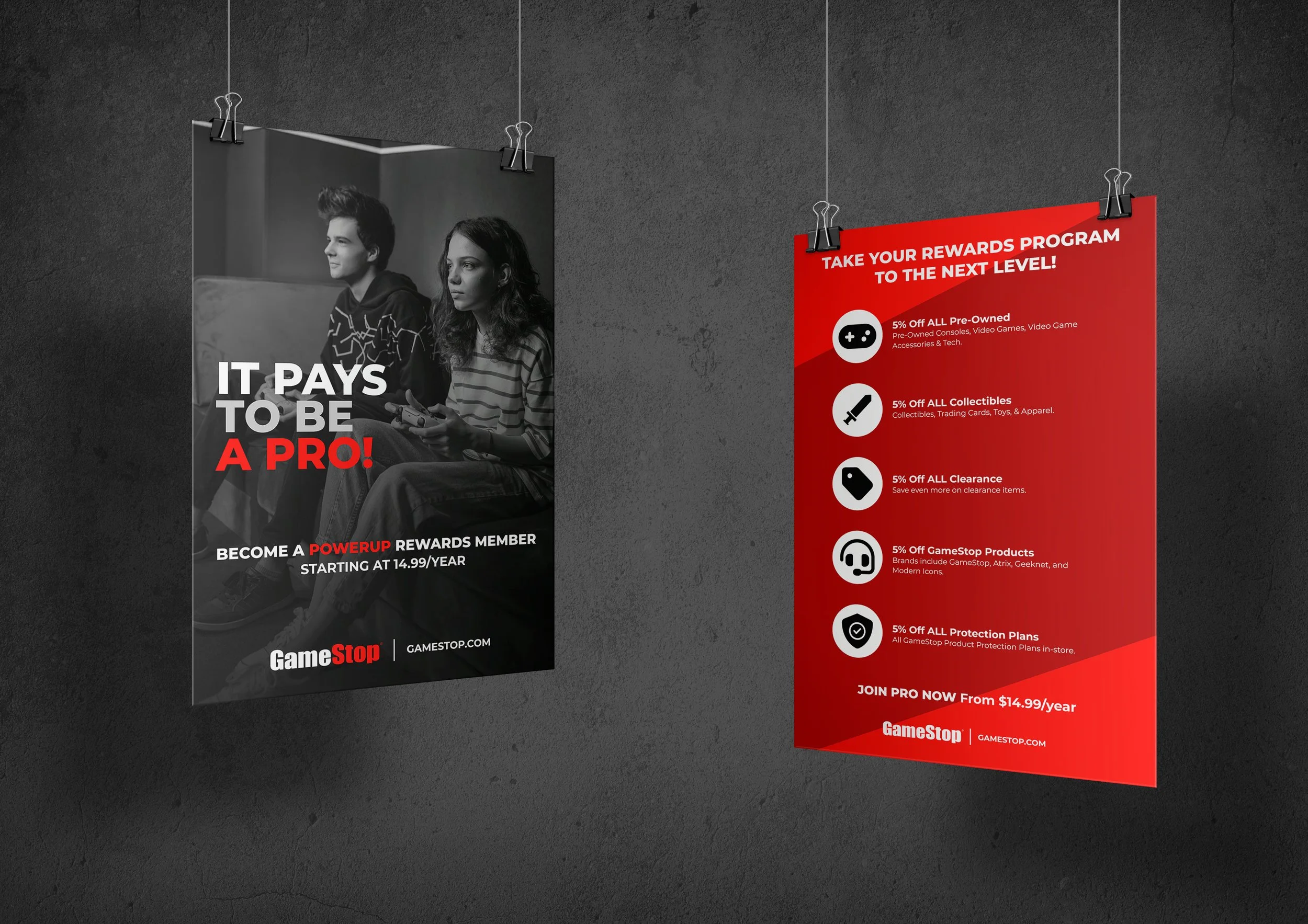 GameStop Pro Posters — Daniel Bautista Designs