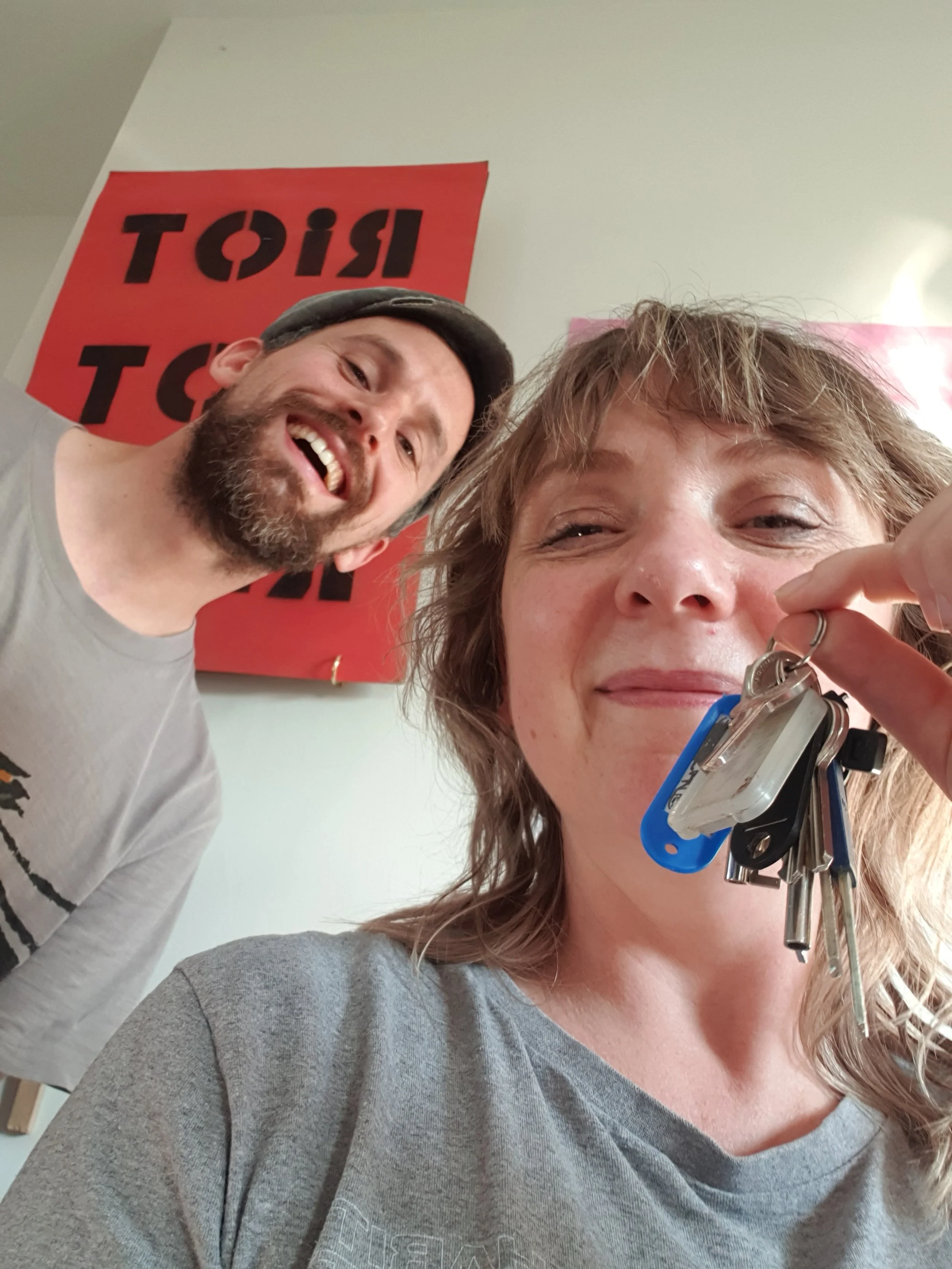 We have the keys! — Museum of Homelessness