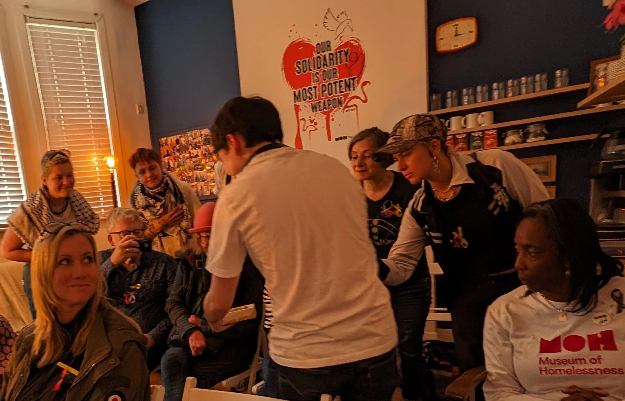 We have opened our doors – HUGE thanks — Museum of Homelessness