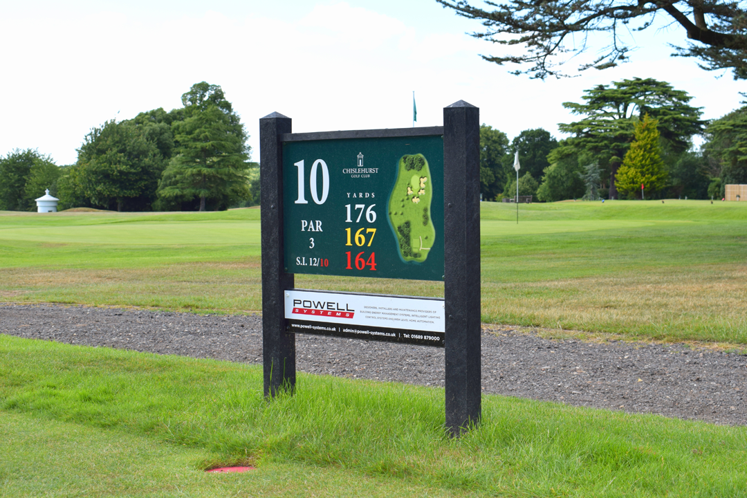 EaglePlex Flag Sign — Eagle - Design for Golf