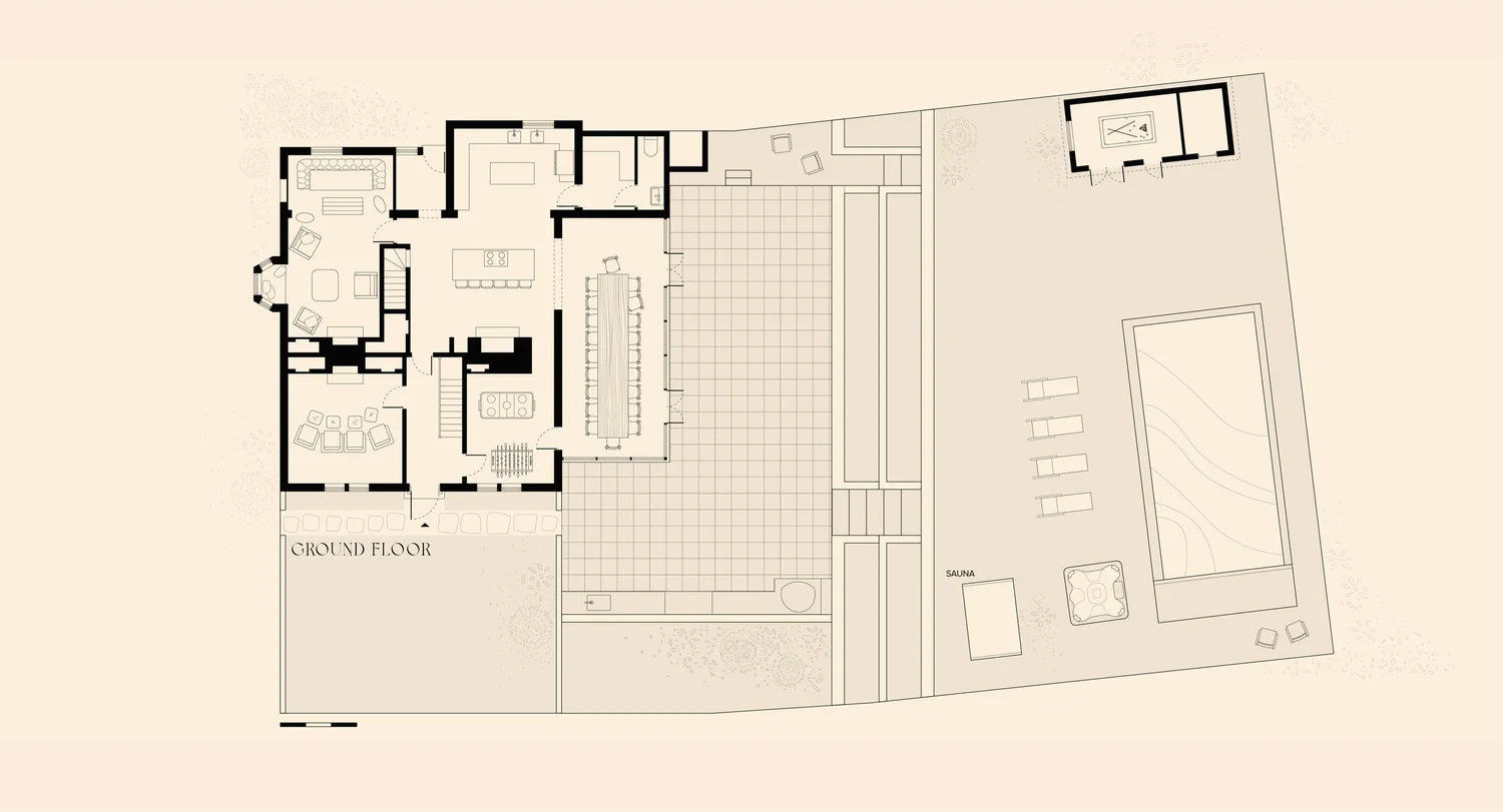 Holiday homes for 18 guests in Wilshire - Hesdin Hall — Hesdin