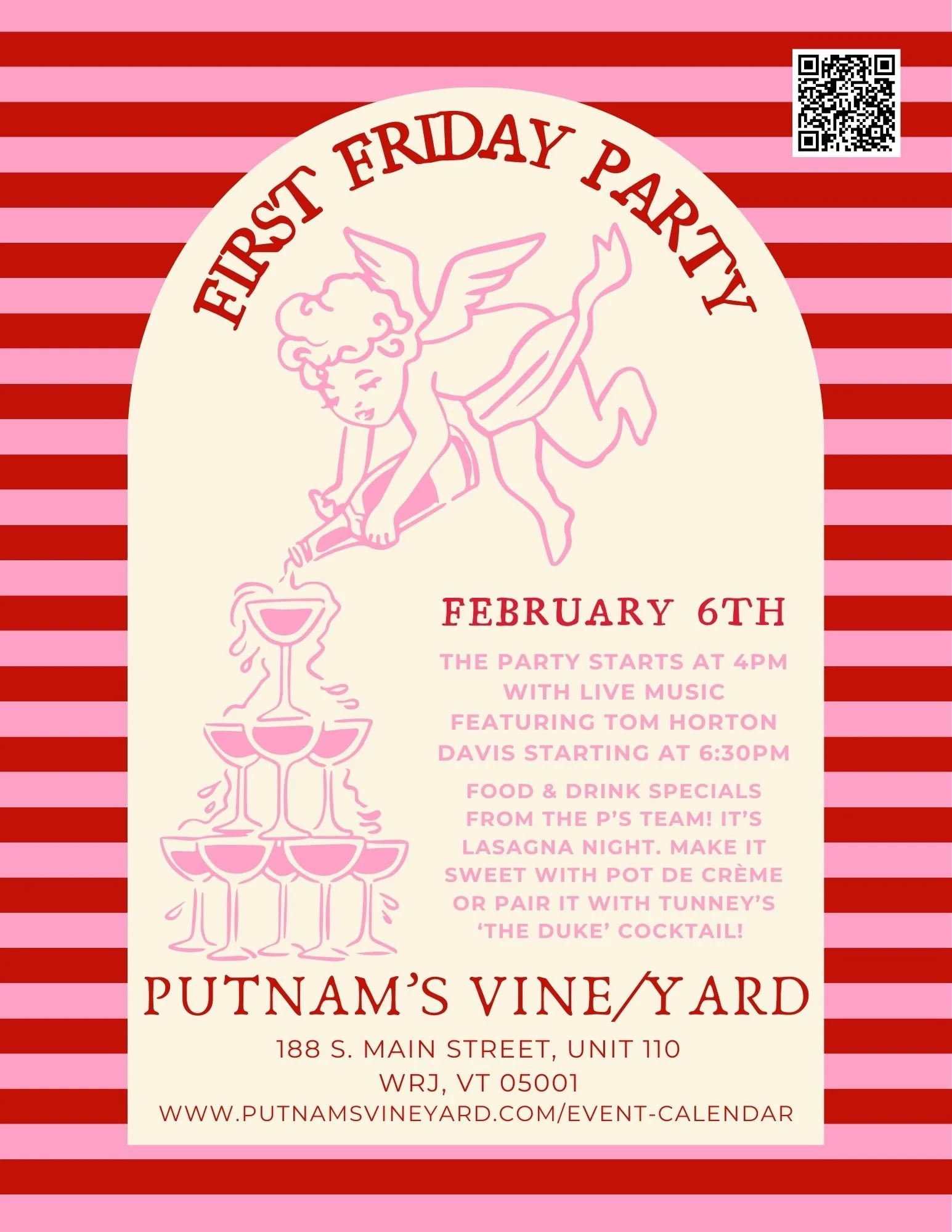 WRJ First Friday Party at P's! — vine/yard