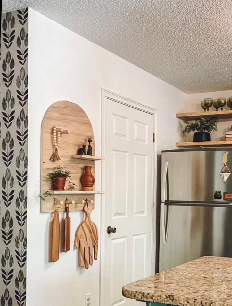 DIY Arch Shelf — Baker.Blooms