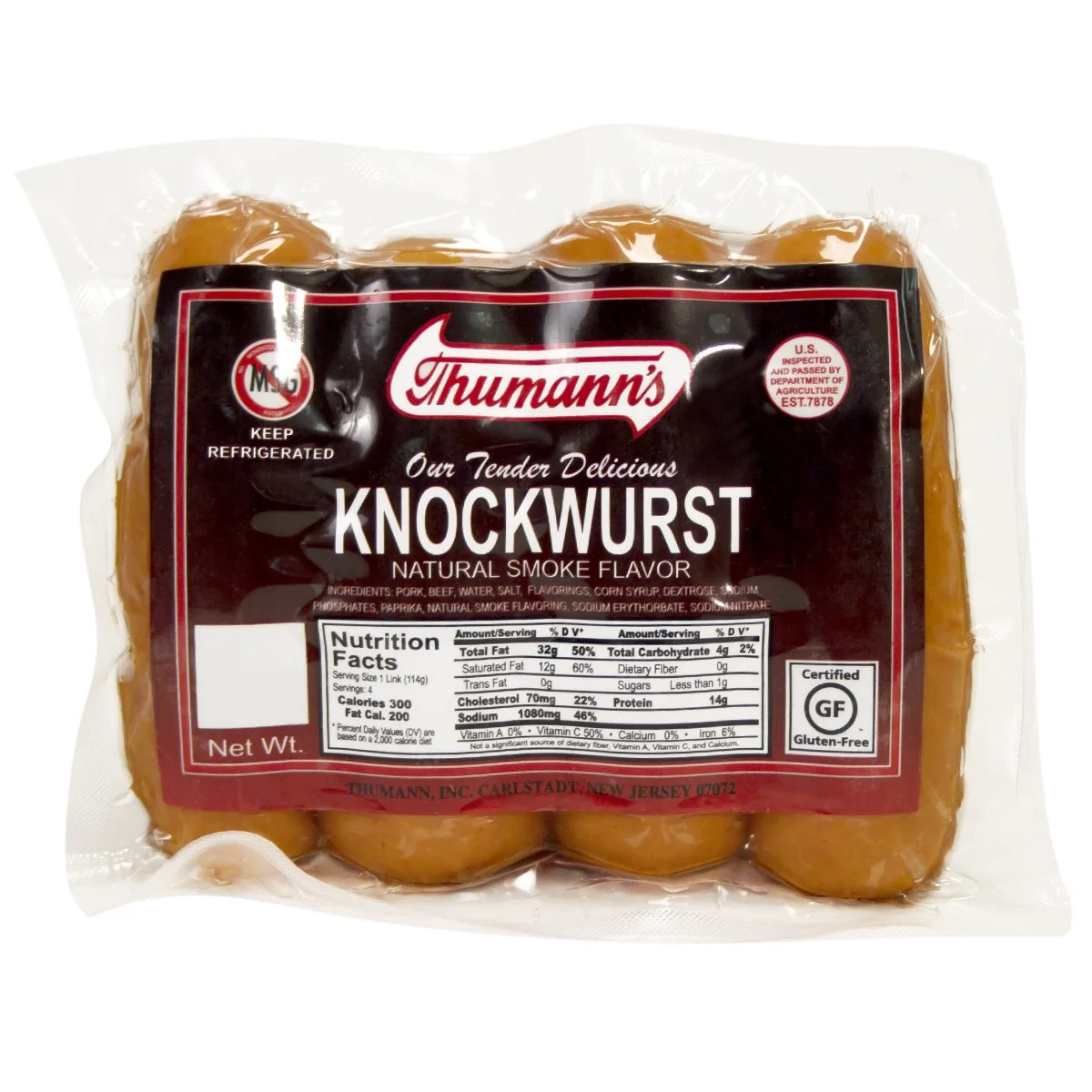Knockwurst — Thumann's Deli Best
