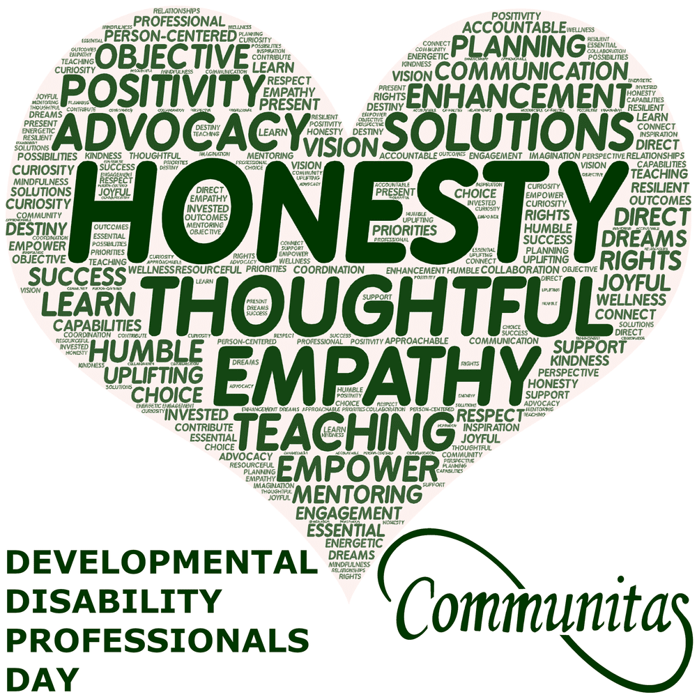 Developmental Disabilities Professional Day - July 15th — Communitas