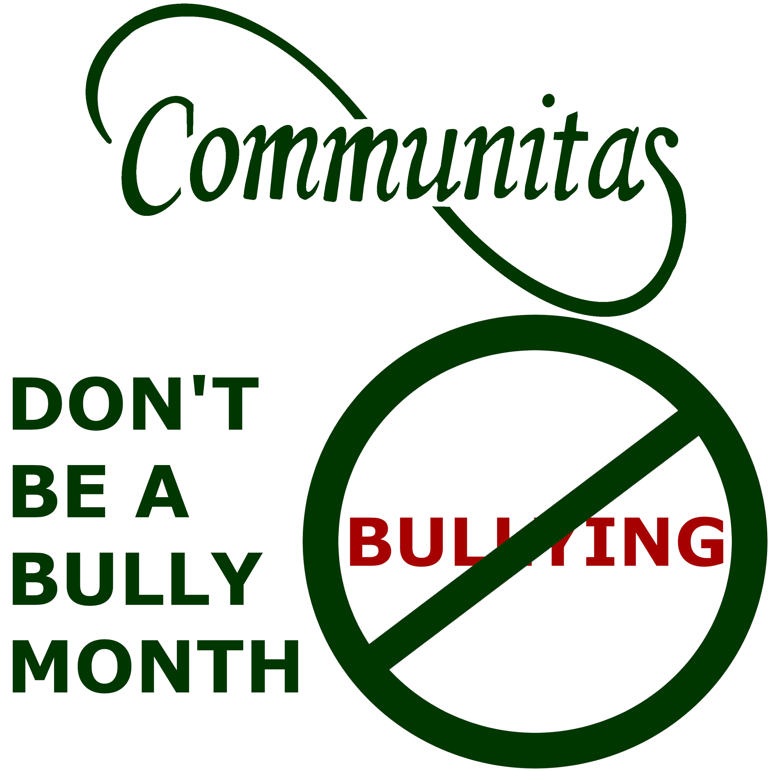 August is National “Don’t Be A Bully” Month — Communitas