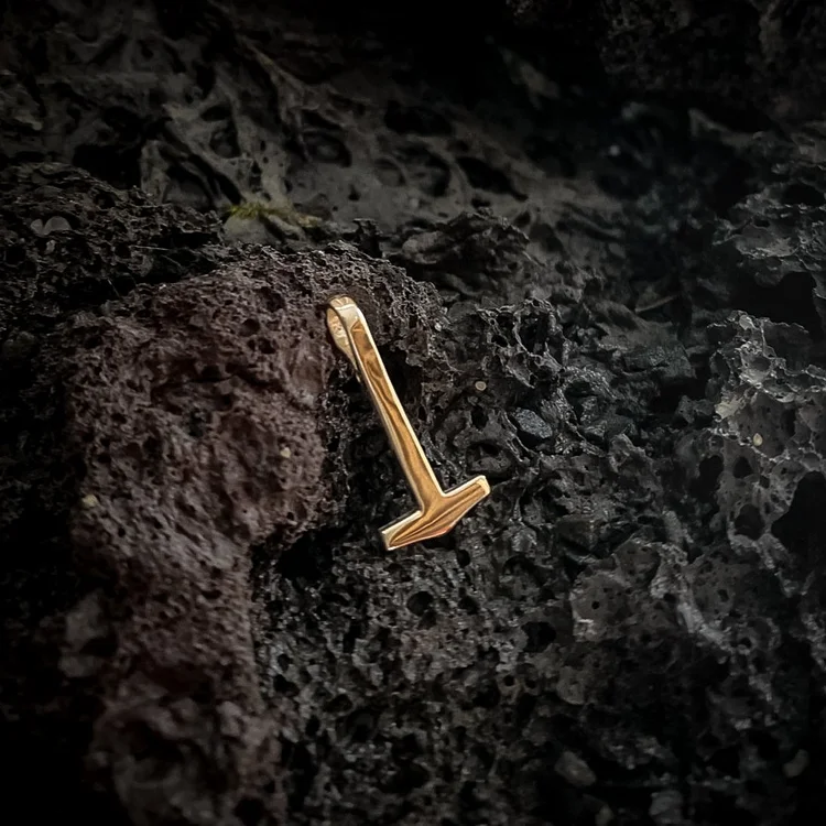 Tiny Tissø Mjolnir 14k solid gold — Barbariann - Authentic Viking and ...