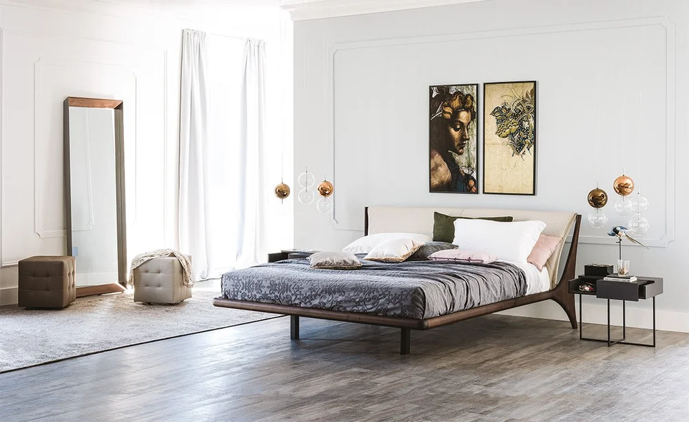 Platform beds & Leather and Fabric upholstered beds. All sizes and heights available. — Jesse ...