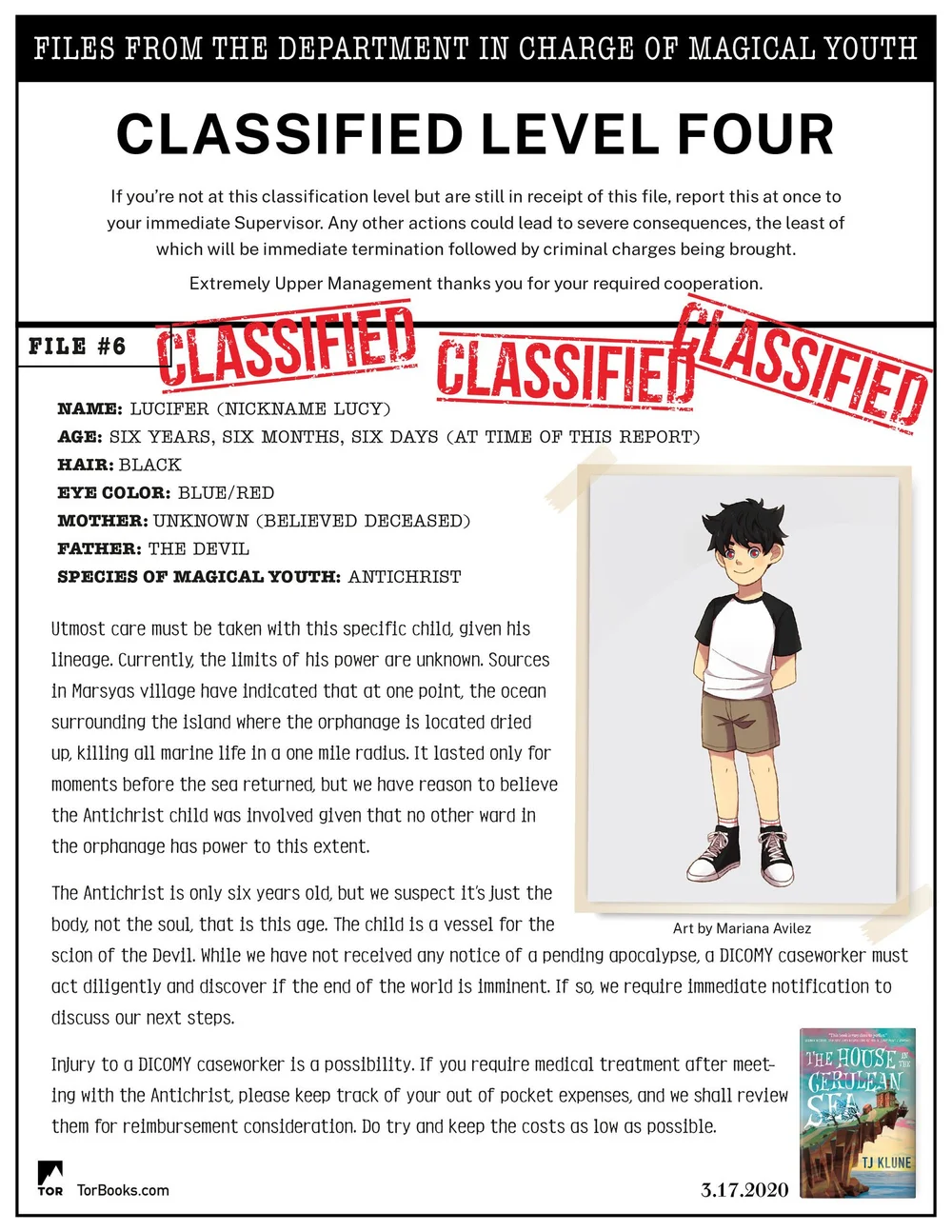 Extremely Upper Management Case File #6 — TJ Klune