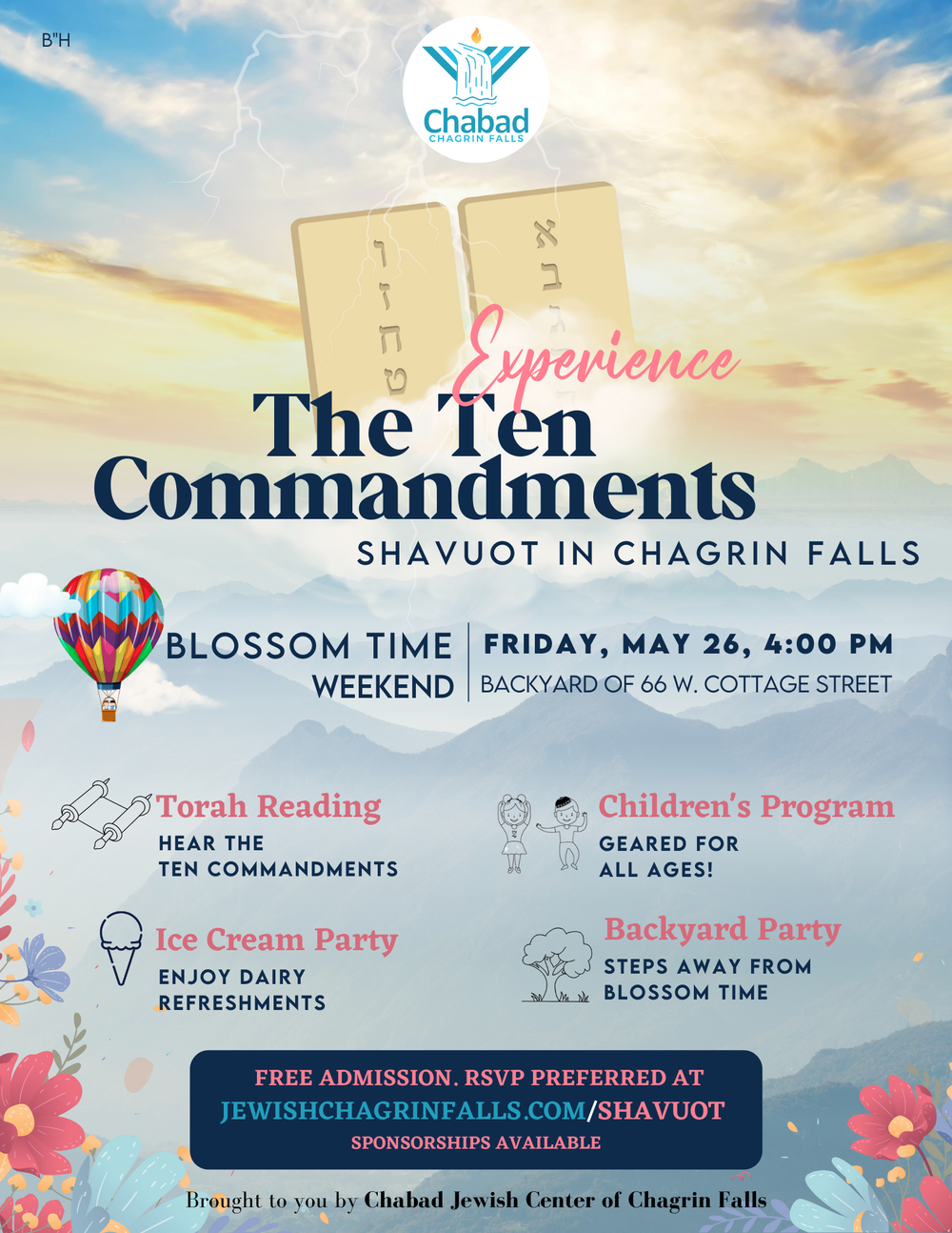 Events — Chabad Jewish Center of Chagrin Falls