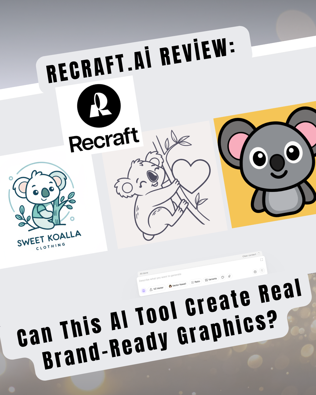 Recraft.ai Review: Can This AI Tool Create Real Brand-Ready Graphics? — GBRLIFE