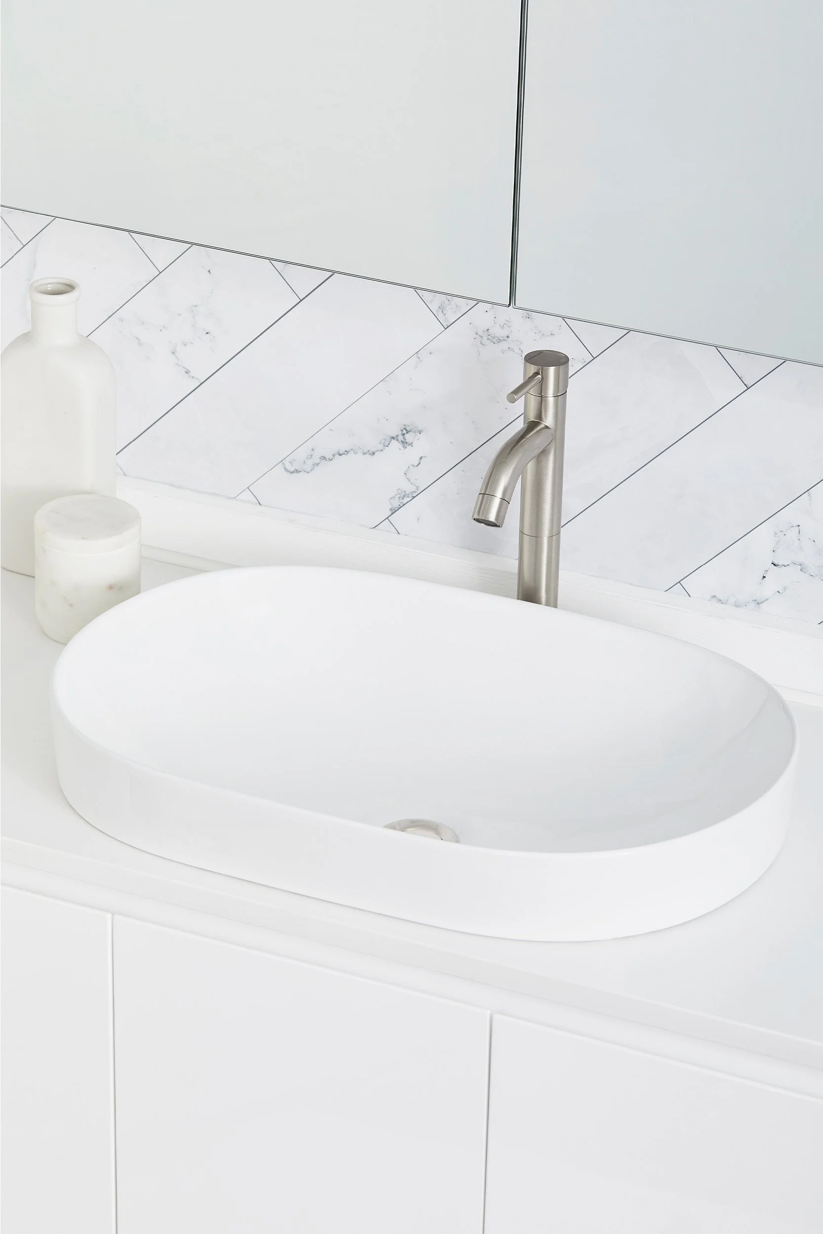 Ceramic Basins | Countertop & Semi-Inset | CIBO Bathroomware