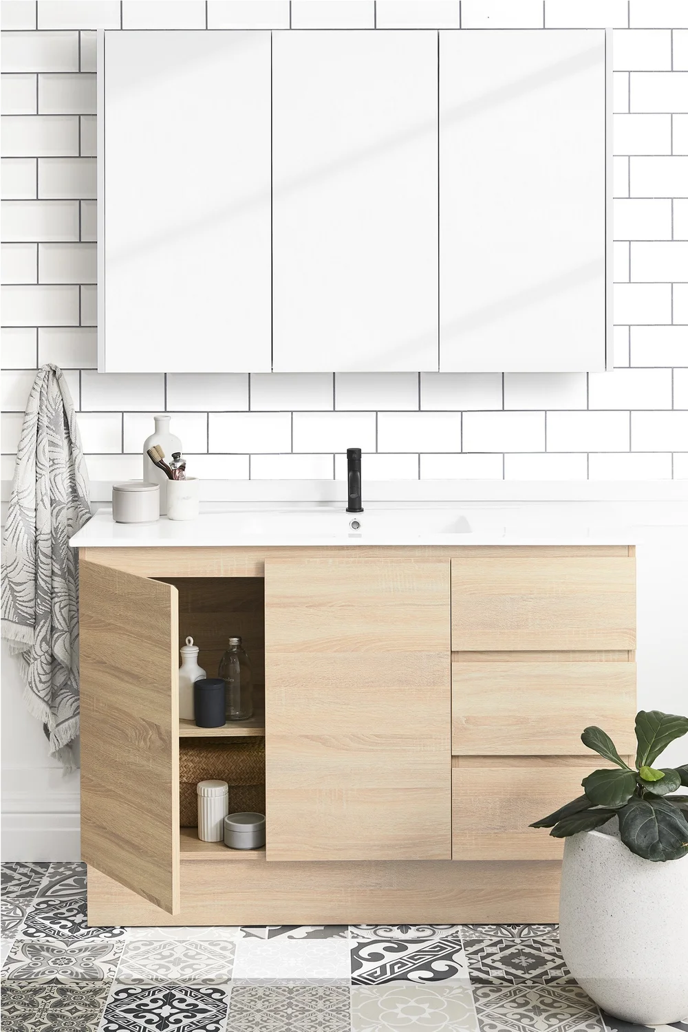 1200mm Bathroom Vanities | Freestanding & Wall Hung | CIBO Bathroomware