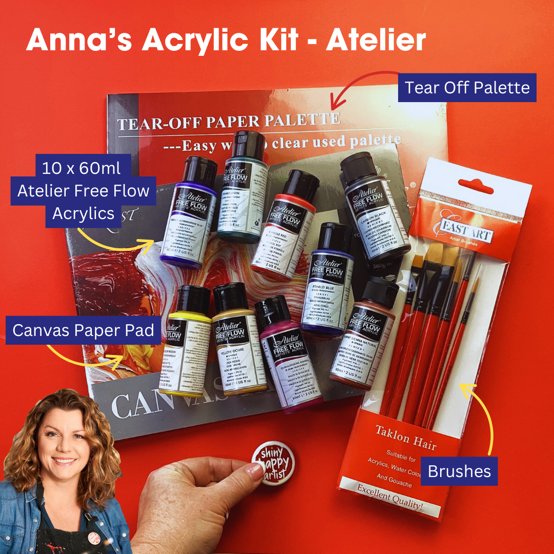 Anna Battle's Acrylic Art Kit — Anna Battle Art