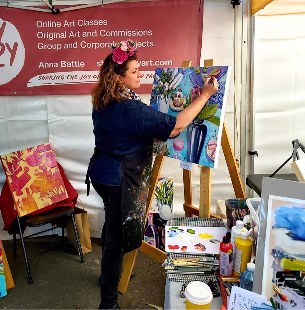 Meet colourful, contemporary, Australian artist, Anna Battle. — Anna ...