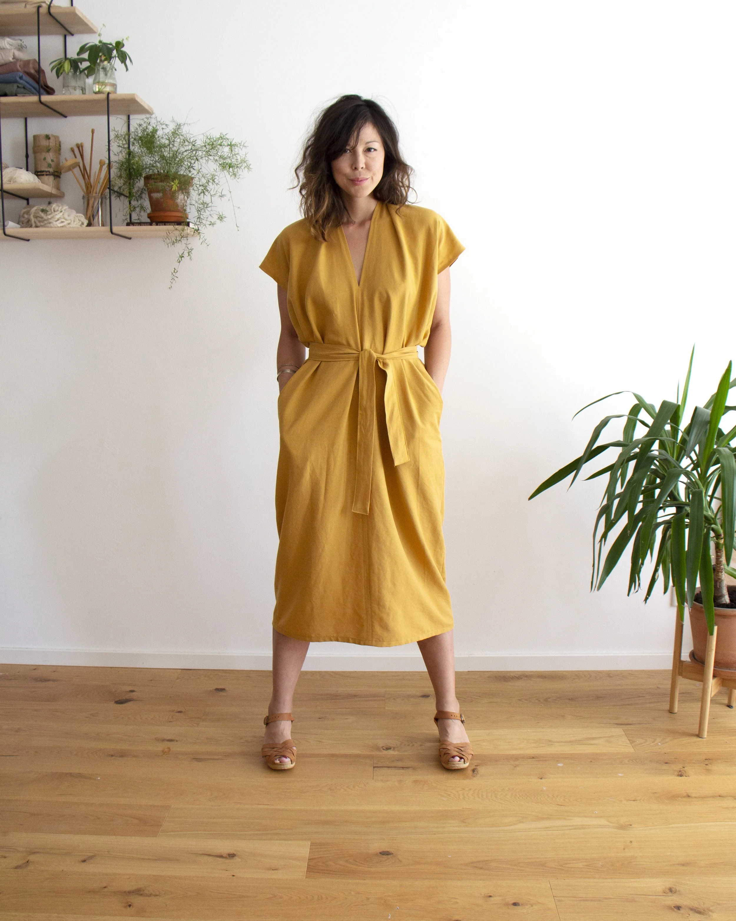 Cris Wood Sews Envelope Dress — Leanne Lekai