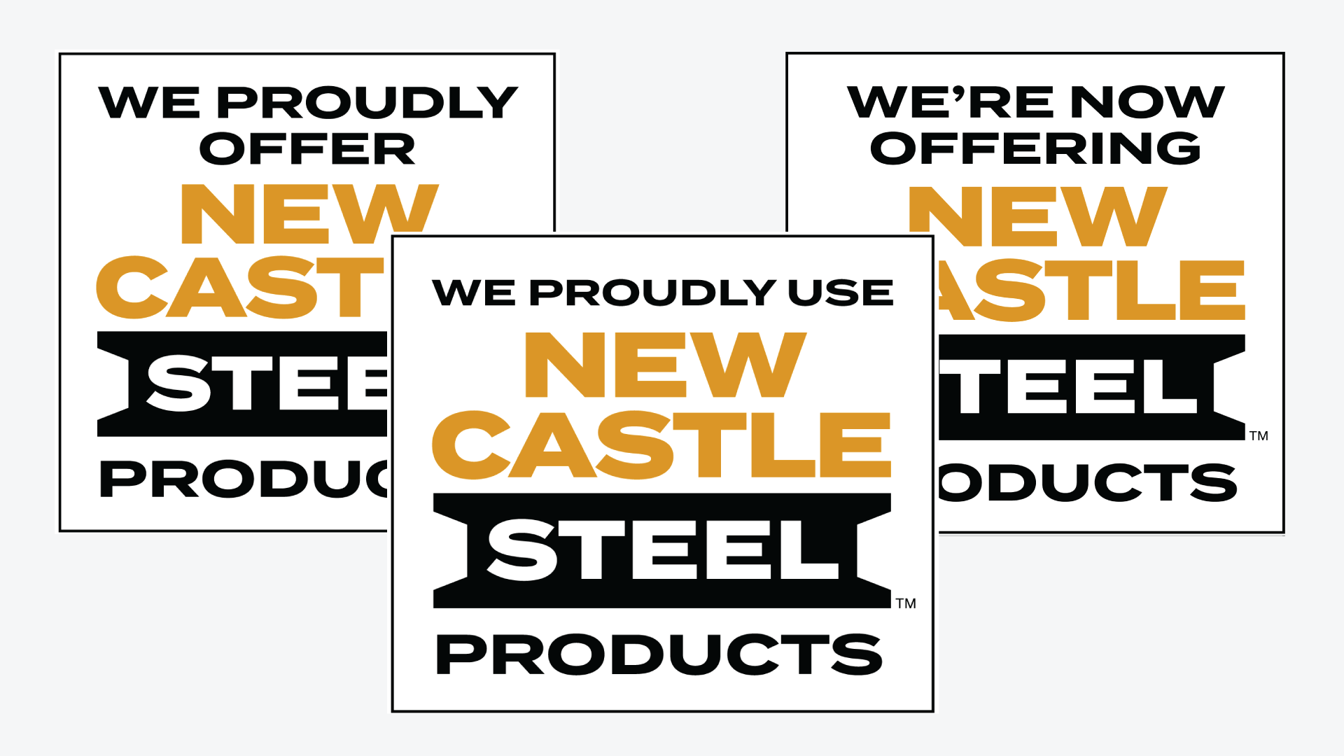 NCS Marketing Kit — New Castle Steel